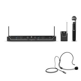 LD-Systems LD Systems U305 HBH 2 - Funkmikrofon System mit Bodypack, Headset und Handmikrofon dynamisch, 584 - 608 MHz