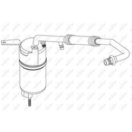 NRF Trockner, Klimaanlage EASY FIT 33220 f&uuml;r Ford