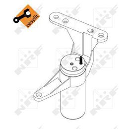 NRF Trockner, Klimaanlage EASY FIT 33355 f&uuml;r RENAULT