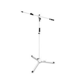 Gravity MS 4322 W - Mikrofonst&auml;nder mit Dreibein-Klappfu&szlig; und 2-Punkt Ausziehgalgen, Wei&szlig;