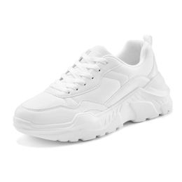 Lascana Damen Sneaker, Wei&szlig;, Gr. 42, Sneakers & Schn&uuml;rer, Material: Leder