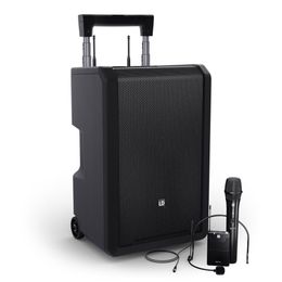 LD-Systems LD Systems ANNY 10 HBH 2 B6 - 10" Mobiler Bluetooth PA-Lautsprecher mit Akku, Mixer