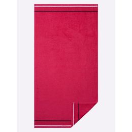 w&auml;schepur w&auml;schepur Handtuch, pink, Gr&ouml;&szlig;e 70x140 cm - Duschtuch