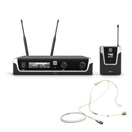 LD-Systems LD Systems U506 BPHH - Funkmikrofon System mit Bodypack und Headset beigefarben