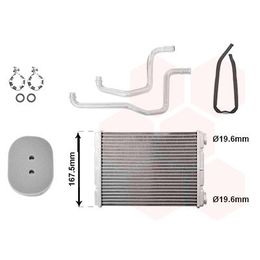 Van Wezel W&auml;rmetauscher, Innenraumheizung 33016700 f&uuml;r NISSAN