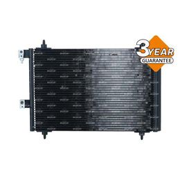 NRF Kondensator, Klimaanlage EASY FIT 35443 f&uuml;r Peugeot Citro&euml;n