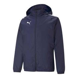 Puma - "TeamLIGA" Anorak f&uuml;r Herren (Kurzmantel/Schwarz)
