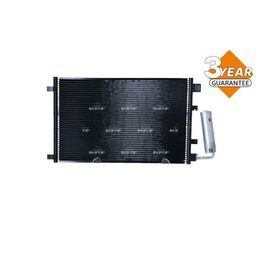 NRF Kondensator, Klimaanlage EASY FIT 350042 f&uuml;r NISSAN