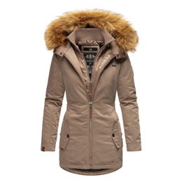 Marikoo Damen Winterjacke &ndash; Sanakoo, warm mit abnehmbarem Fellkragen