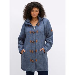 sheego Strickfleecejacke