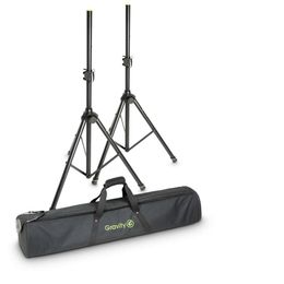 Gravity SS 5211 B SET 1 - Boxenst&auml;nder Set 2 Boxenst&auml;nder mit TascheGravity SS 5211 B SET 1 - Boxenst&auml;nder Set 2 Boxen