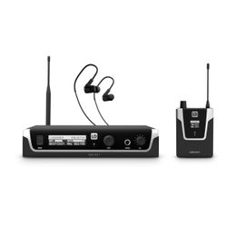 LD-Systems LD Systems U505 IEM HP - In-Ear Monitoring-System mit Ohrh&ouml;rern - 584 - 608 MHz