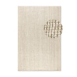 Hanse Home Juteteppich Boucl&eacute;, Champagner, Textil, Uni, rechteckig, 160x230 cm, Oeko-Tex&reg; Standard 100, f&uuml;r Fu&szlig;bodenheizung geeignet, beidseitig verwendbar, in verschiedenen Gr&ouml;&szlig;en erh&auml;ltlich, pflegeleicht, strapazierf&auml;hig, leicht zusammenrollbar, Teppiche & B&ouml;den, Teppiche, Naturteppiche