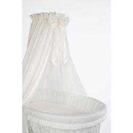Mionido Stubenwagenset Textile Ausstattung Basic, Creme, Kunststoff, Textil, 4-teilig, 45x40x85 cm, Babym&ouml;bel, Babybetten, Stubenwagen & Babywiegen, Stubenwagen