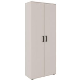 Xora Mehrzweckschrank, Kaschmir, Kunststoff, 5 F&auml;cher, 70x178.9x33.4 cm, stehend, Waschk&uuml;che, Mehrzweckschr&auml;nke