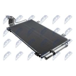 NTY Kondensator, Klimaanlage ccsmz000 f&uuml;r MAZDA