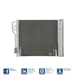 NISSENS Kondensator, Klimaanlage 940185 f&uuml;r SMART
