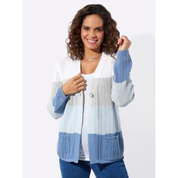 Ajourstrickjacke