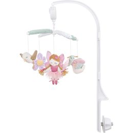 Patinio Mobile Feen Garden, Mehrfarbig, Kunststoff, Textil, F&uuml;llung: Polyester, 32x32 cm, unisex, EN 71, Oeko-Tex&reg; Standard 100, Musik, Schlafen, Einschlafhilfe f&uuml;r Babys, Mobile Baby