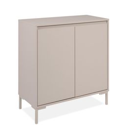 Mid.you Kommode Korsika, Kaschmir, Metall, 1 F&auml;cher, 81x87x40 cm, Wohnzimmer, Kommoden & Sideboards, Kommoden