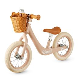 Kinderkraft Laufrad Rapid 2, Altrosa, Metall, Kunststoff, 39x52x85 cm, f&ouml;rdert die Motorik, ergonomischer Sitz, Outdoor Spielzeug, Kinderfahrzeuge, Laufr&auml;der