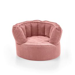 Mid.you Sitzsack Snuggle, Rosa, Textil, F&uuml;llung: Styroporkugeln, 75x55x72 cm, Made in EU, FSC Mix, Wohnzimmer, Hocker, Sitzs&auml;cke