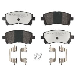 Meyle Bremsbelagsatz, Scheibenbremse 0252355817pd Vorderachse f&uuml;r Subaru