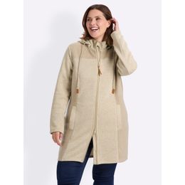 sheego Strickfleecejacke