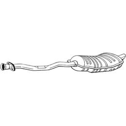 BOSAL Endschalld&auml;mpfer 282217 f&uuml;r BMW