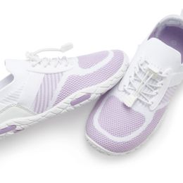 Lascana Damen Sneaker, wei&szlig;/flieder, Gr&ouml;&szlig;e 39