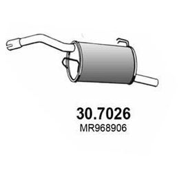 Asso Endschalld&auml;mpfer 307026 f&uuml;r MITSUBISHI