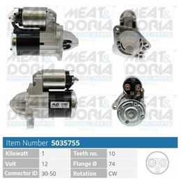 MEAT & DORIA MEAT & DORIA Starter 5035755 f&uuml;r MAZDA MITSUBISHI