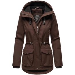 Marikoo Damen &Uuml;bergangsjacke Babetaa Princess mit Kapuze