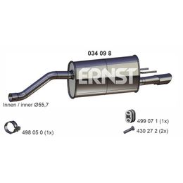 Ernst Endschalld&auml;mpfer 034098 f&uuml;r Opel GM