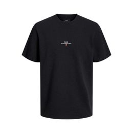 Jack & Jones Jack And Jones - "Royal Denim Division" T-Shirt f&uuml;r Herren (Schwarz)