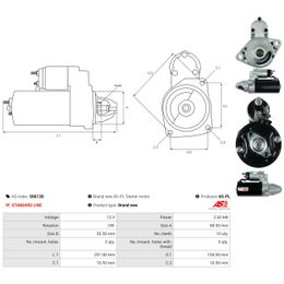 AS-PL Starter s0613s f&uuml;r Porsche
