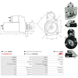 AS-PL Starter s0621s f&uuml;r Opel