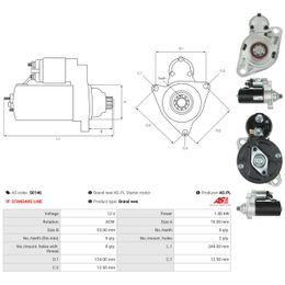 AS-PL Starter s0146 f&uuml;r VW