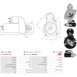 AS-PL Starter s0315 f&uuml;r BMW