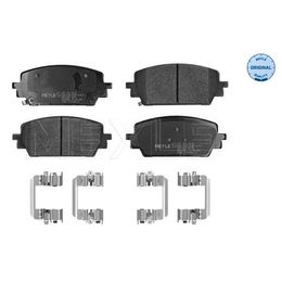 Meyle Bremsbelagsatz, Scheibenbremse 0252646518 Vorderachse f&uuml;r HYUNDAI KIA GENESIS