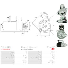 AS-PL Starter s5288s f&uuml;r Opel MITSUBISHI Suzuki