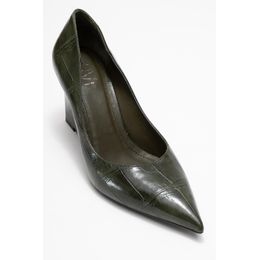 Puera Spitzer Zehenbereich Keilabsatz Pumps (Damen)