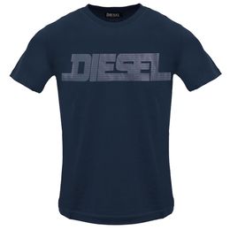Diesel - T-shirt &bdquo;total Eclipse" Mit Einfarbigem Logo