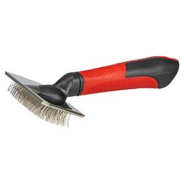 Karlie Hundezupfb&uuml;rste "Perfect Care" rot/schwarz 9 cm