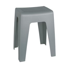 Wenko Badhocker 'Kumba' 120kg grau 32 x 38 x 47 cm