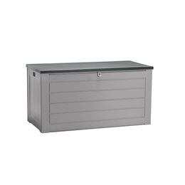 Kissenbox 'Molly LX' Kunststoff grau/schwarz 680 l 146 x 75 x 71 cm