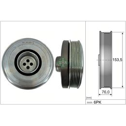 SCHAEFFLER INA Riemenscheibe, Kurbelwelle 544020110 f&uuml;r MINI