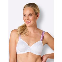 w&auml;schepur w&auml;schepur Damen Minimizer-BH mit B&uuml;gel mit wattierten Komforttr&auml;gern, wei&szlig;, Gr&ouml;&szlig;e 80C