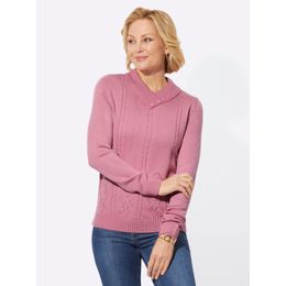 V-Ausschnitt-Pullover