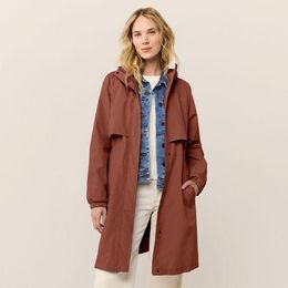 LANDS' END Verstaubarer wasserdichter Squall Regenmantel f&uuml;r Damen, Damen, size: regular, Braun, Polyester, by Lands' End